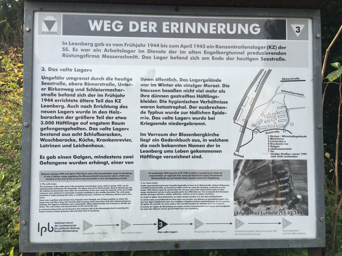 Leonberg Concentration Camp – The Einreinhof Family